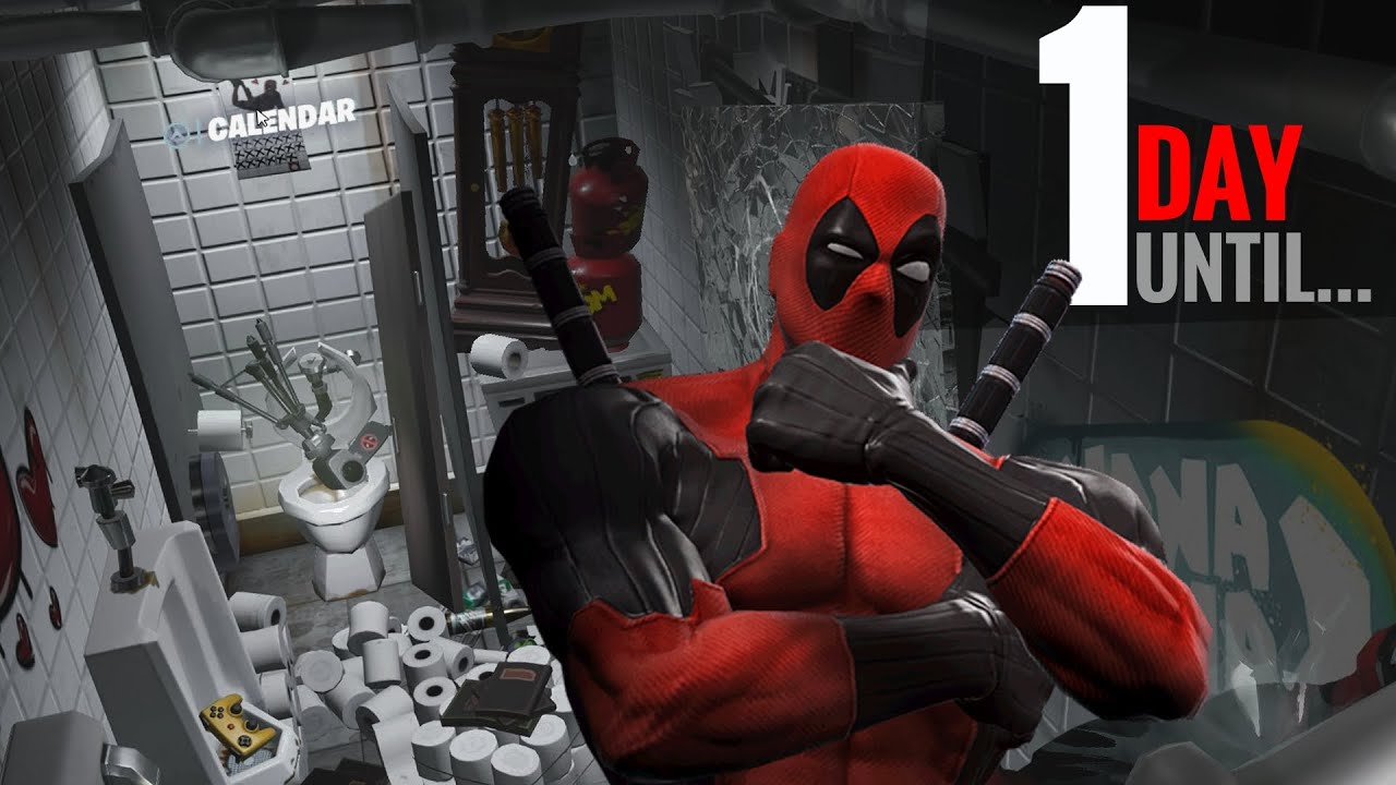 Deadpool's secret room - 1 day until... - YouTube