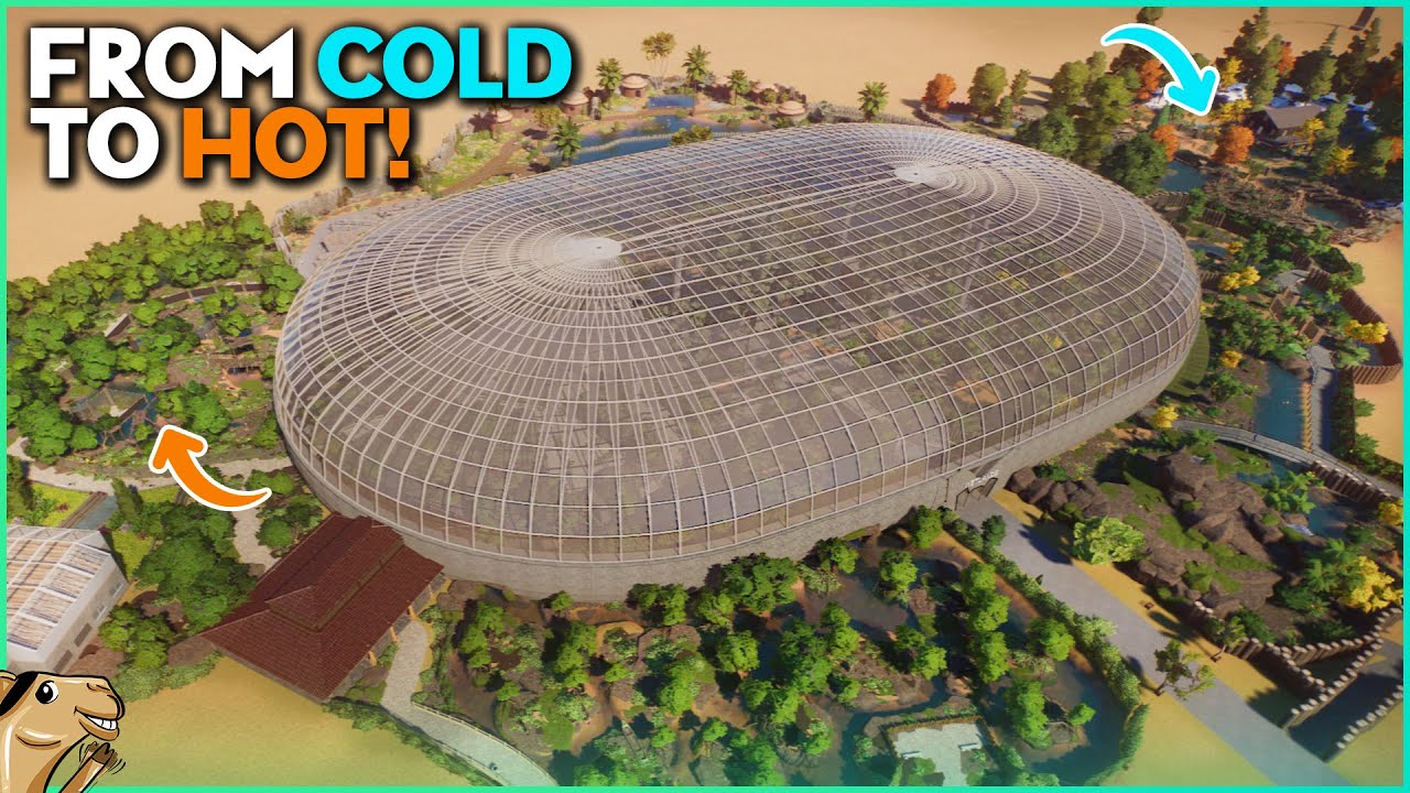 Multi-Climate-Dome - Competition Finalist 2/3 - Planet Zoo - YouTube