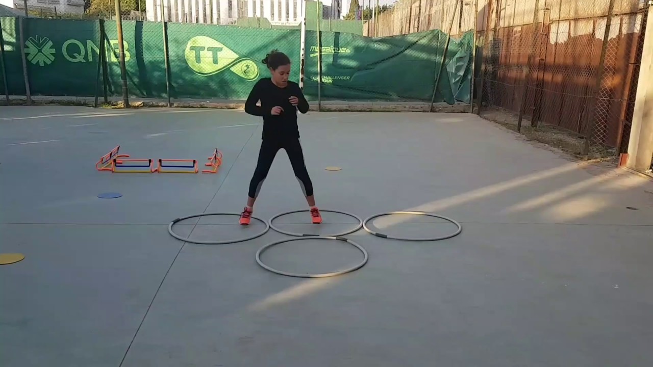 Basic footwork and agility drills - YouTube