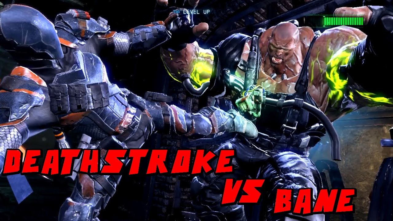 Batman Arkham Origins Deathstroke Bane Boss Fight Mod - YouTube