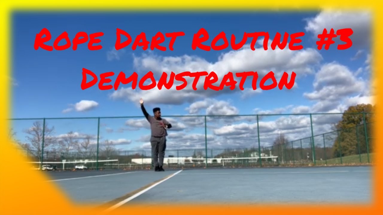 Rope Dart Routine # 3 Rope Dart Training - YouTube