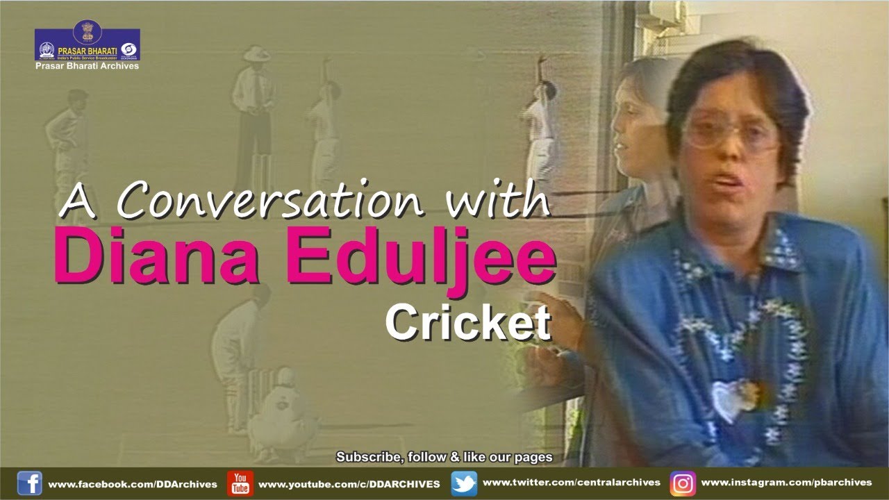 Interview with Diana Eduljee | Cricket - YouTube