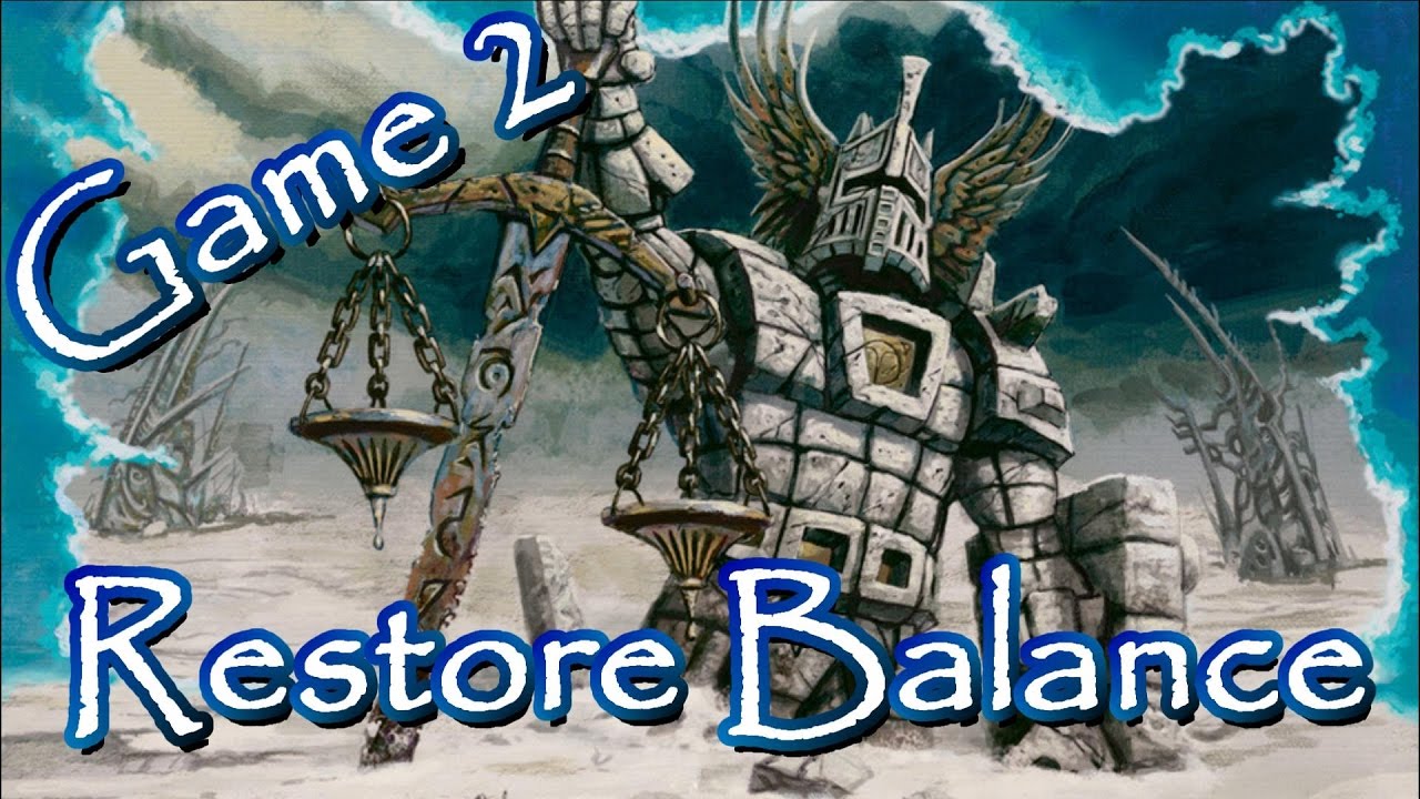 Restore Balance vs Izzet Blitz (Game 2) - YouTube