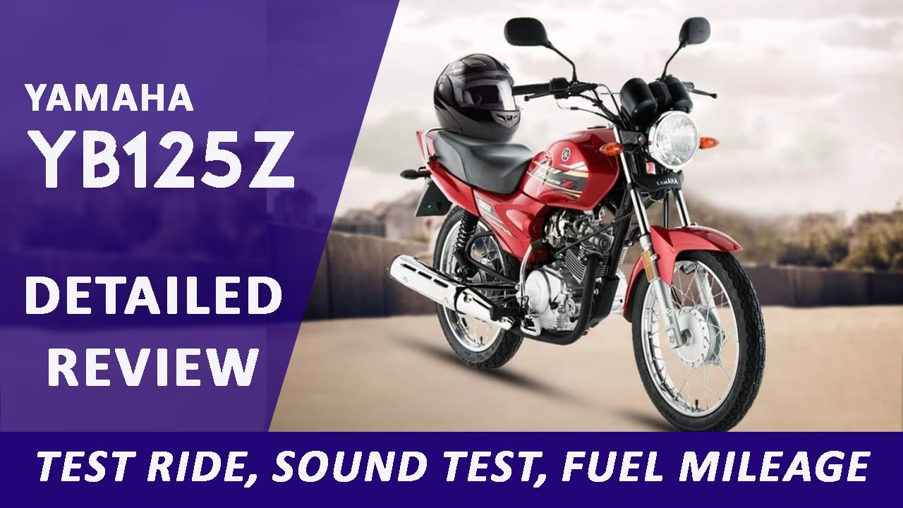 Yamaha YB125Z Detailed Review | Test Ride | Sound Test | Fuel Mileage ...
