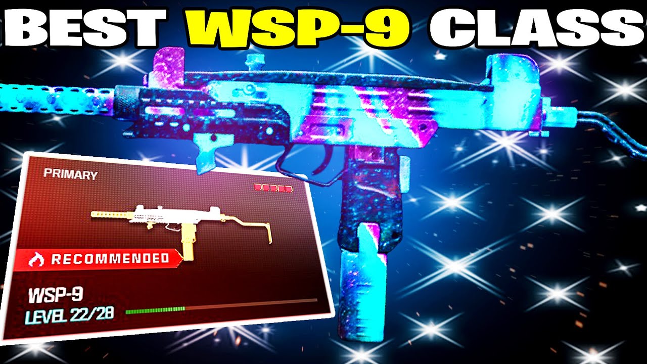 the new *BEST* WSP-9 CLASS is AMAZING in WARZONE 3! (Best WSP-9 Class ...