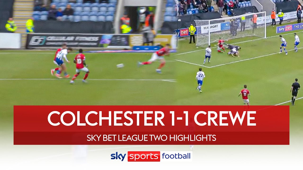 Colchester stay up despite 92nd minute equaliser! | Colchester 1-1 ...