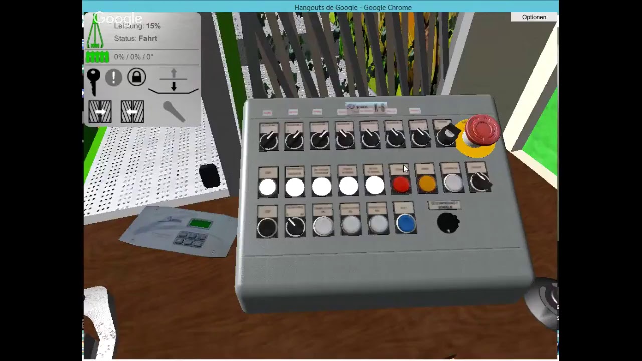 simulador de atracción de la konga de feria en 3D - YouTube