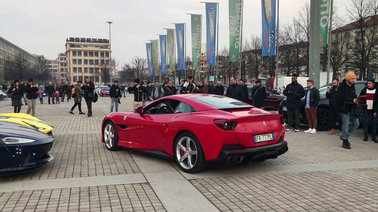 Supercar Parade in Turin, Italy - YouTube