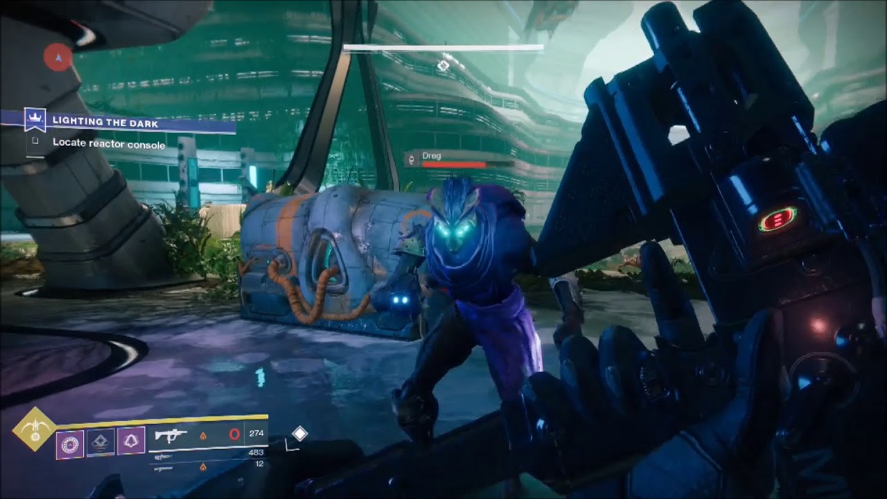 Destiny 2 Locate Reactor Console Lighting the Dark Mission - YouTube