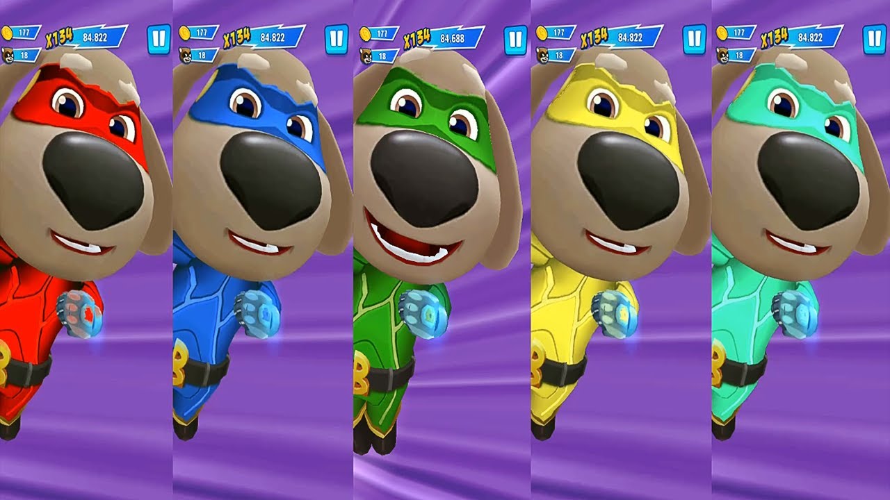 Talking Tom Hero Dash - 5x Mega Ben - New Update 2020 Gameplay (Android ...