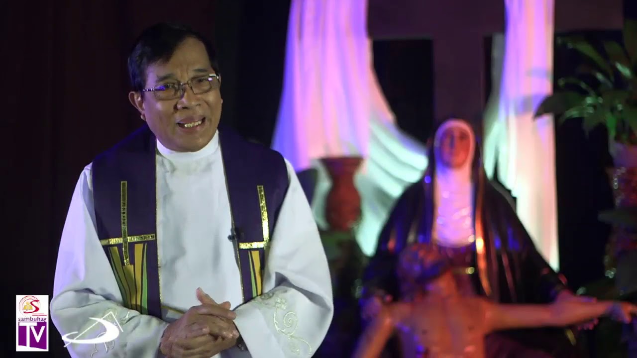 Holy Wednesday Recollection with Fr. Reynaldo Reyes, SSP - YouTube