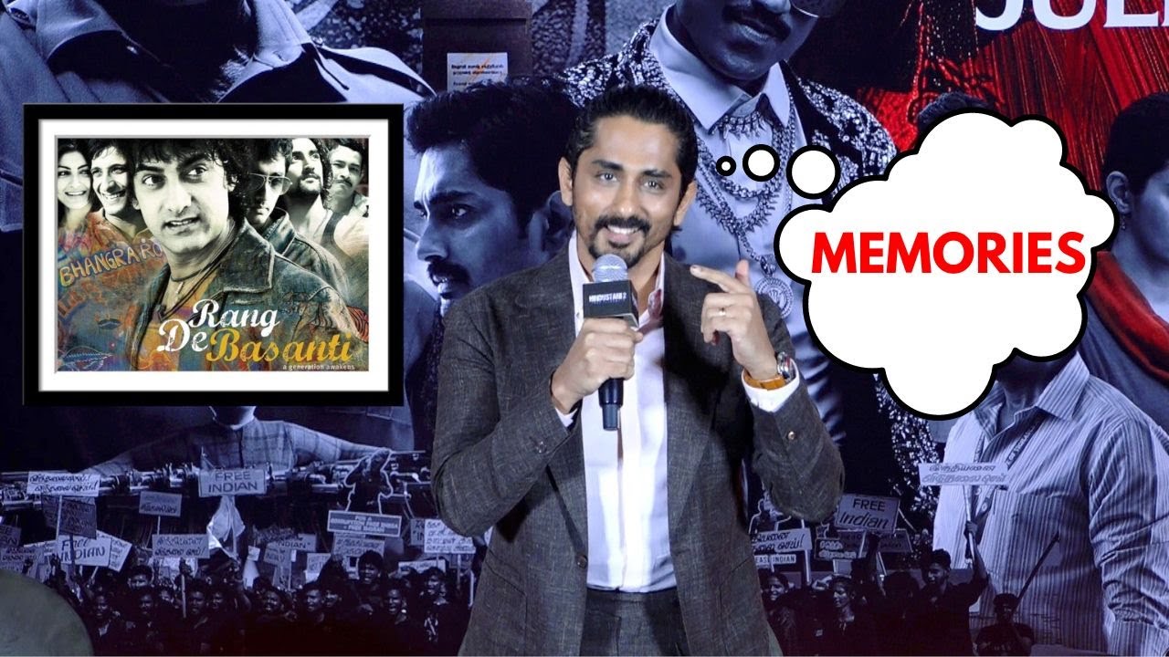 Siddharth Revisiting The Magic Of 'Rang De Basanti' 🌟🎥 #siddharth # ...