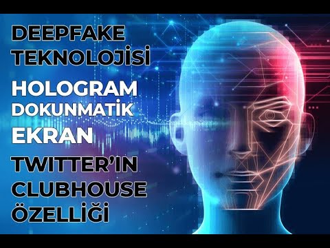Deepfake, hologram dokunmatik ekran, güneş enerjili akıllı bank | Haftalık Teknoloji Programı #8