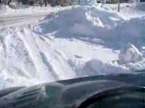 Yamaha Rhino Snow Plowin Maine Part 2 - YouTube