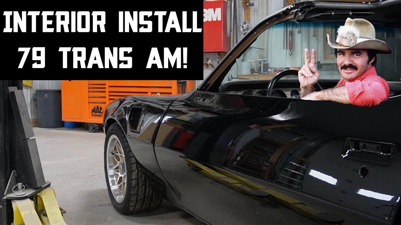 Putting Together The Interior of A 79 Trans Am! - YouTube