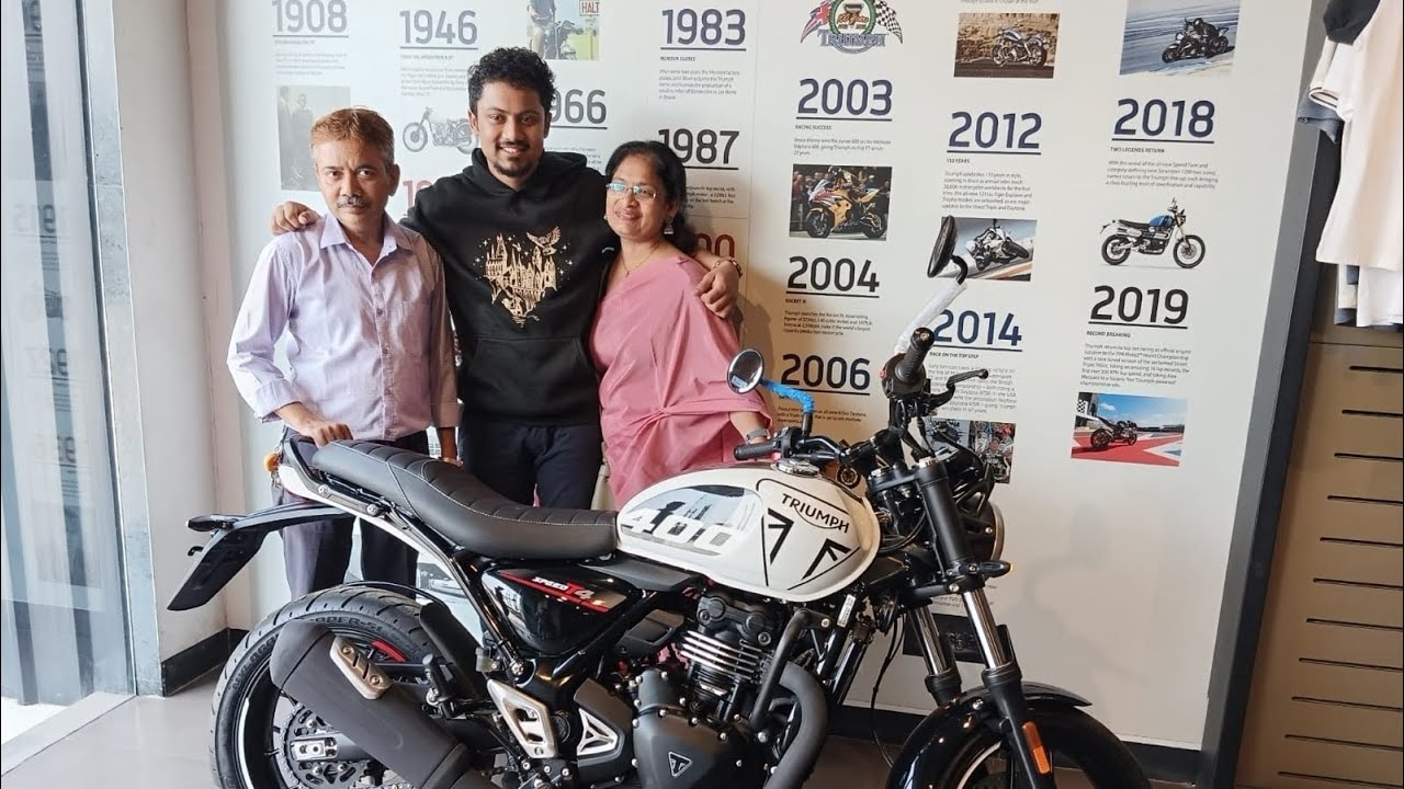 TAKING DELIVERY - SPEED 4T | FIRST BIKE | Bought a 400 cc Bike on ...