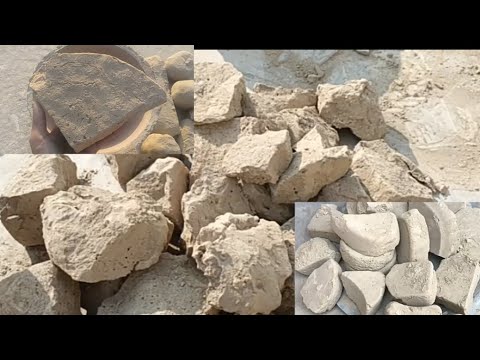 |ASMR| Pure mud dirt bombastic crumbing| fluffy mud satisfying vedio ...