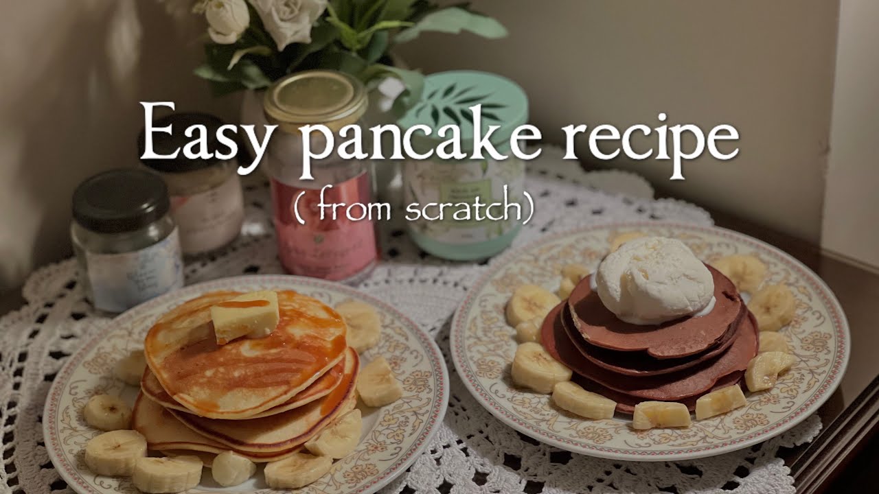 Easy pancake recipe ( from scratch ) | how to make pancakes | 🥞🥞 ...