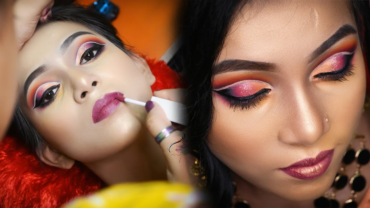 HD party Makeover with Advance EYE Makeup... - YouTube