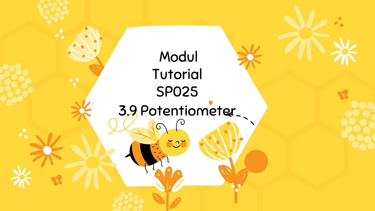 Modul Tutorial SP025 3.9 Potentiometer - YouTube