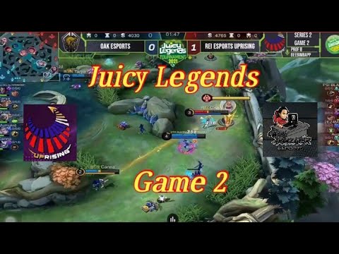 OAK Esports Vs REI Esports Uprising Game 2 Juicy Legends - YouTube