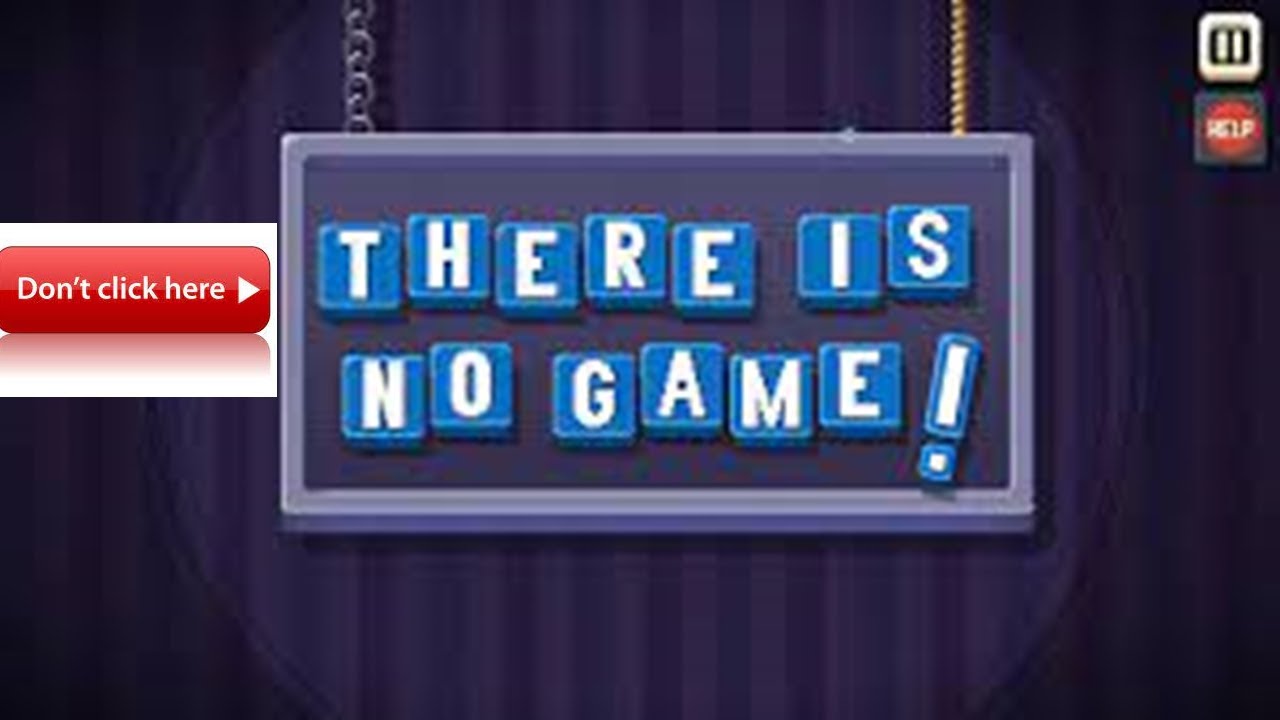 click off there is no game - YouTube