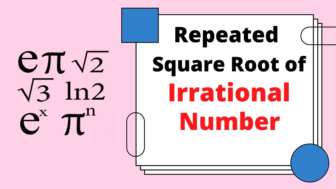 Repeating Square Root Of Irrational Number Becomes 1 YouTube repeating-square-root-of-irrational-number-becomes-1-youtube