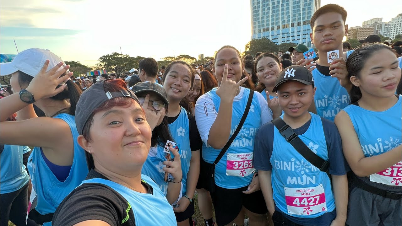 BINI RUN MUN FREE STICKERS FOR ALL - YouTube