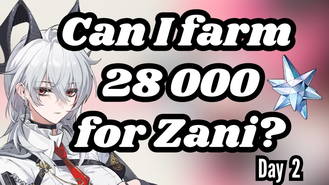 Can I farm 28k Asterites for Zani? Day 2. Wuthering Waves - YouTube