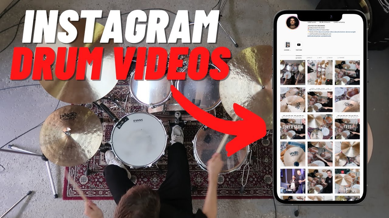 Instagram Drum Videos | January 2021 - YouTube