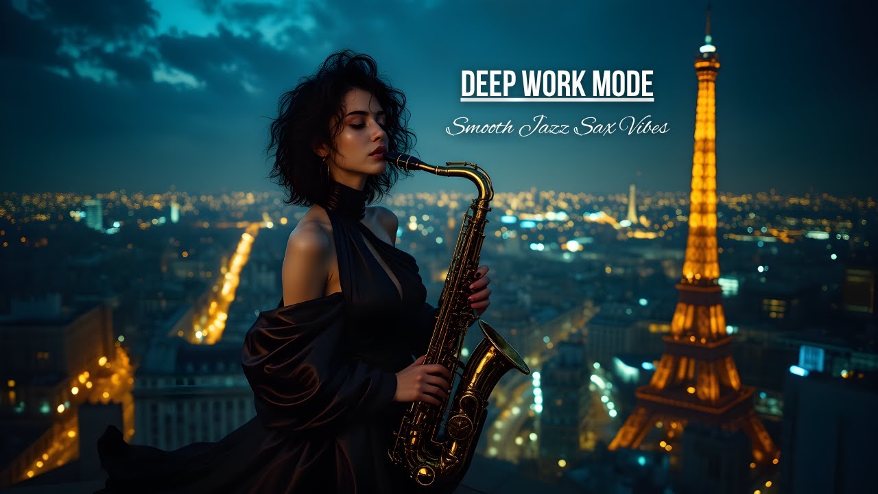 Smooth Jazz Saxophone | Background Music for Deep Work - YouTube