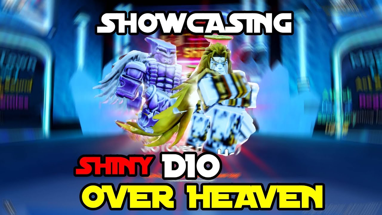 Showcasing The OVERPOWERED DIO (Over Heaven) Unit In Roblox Anime ...