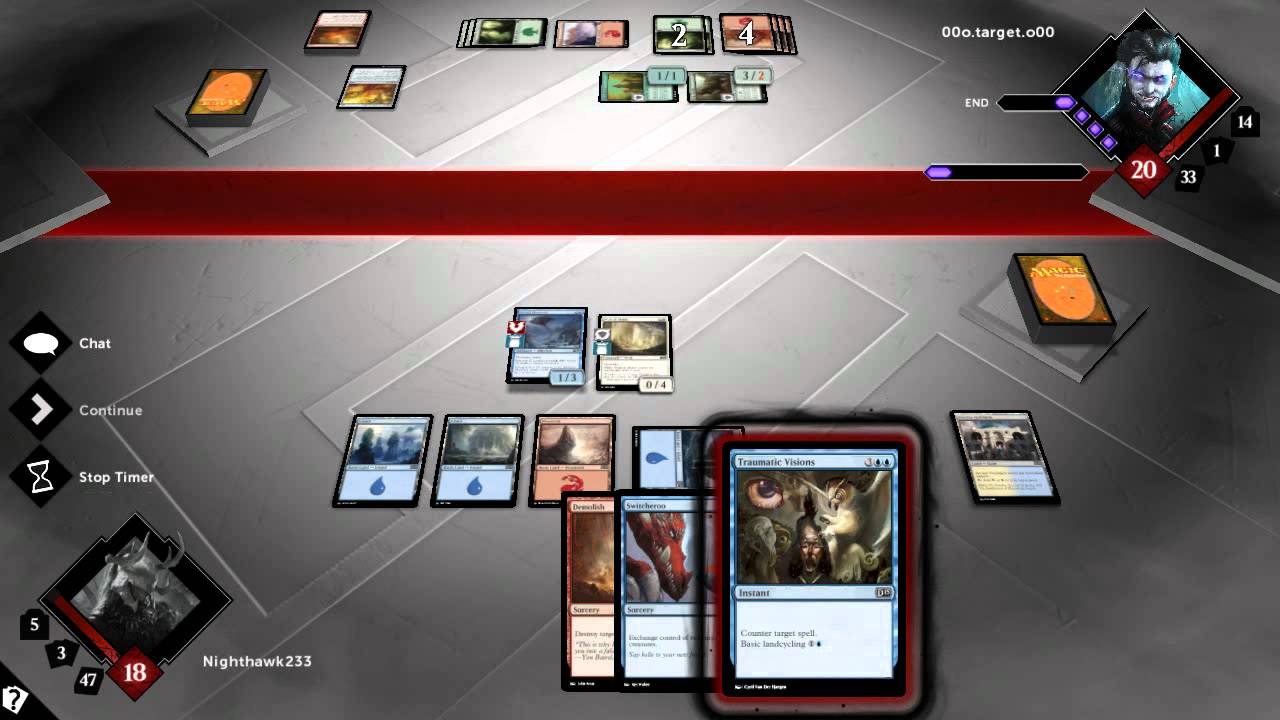 Changing Sides! Magic 2015 Duels of the Planeswalkers Mill Gameplay ...