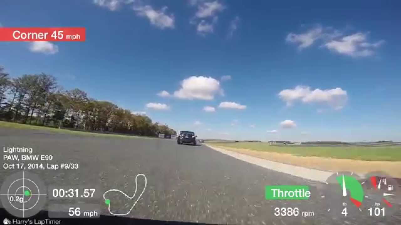 njmp track day - lightning - YouTube