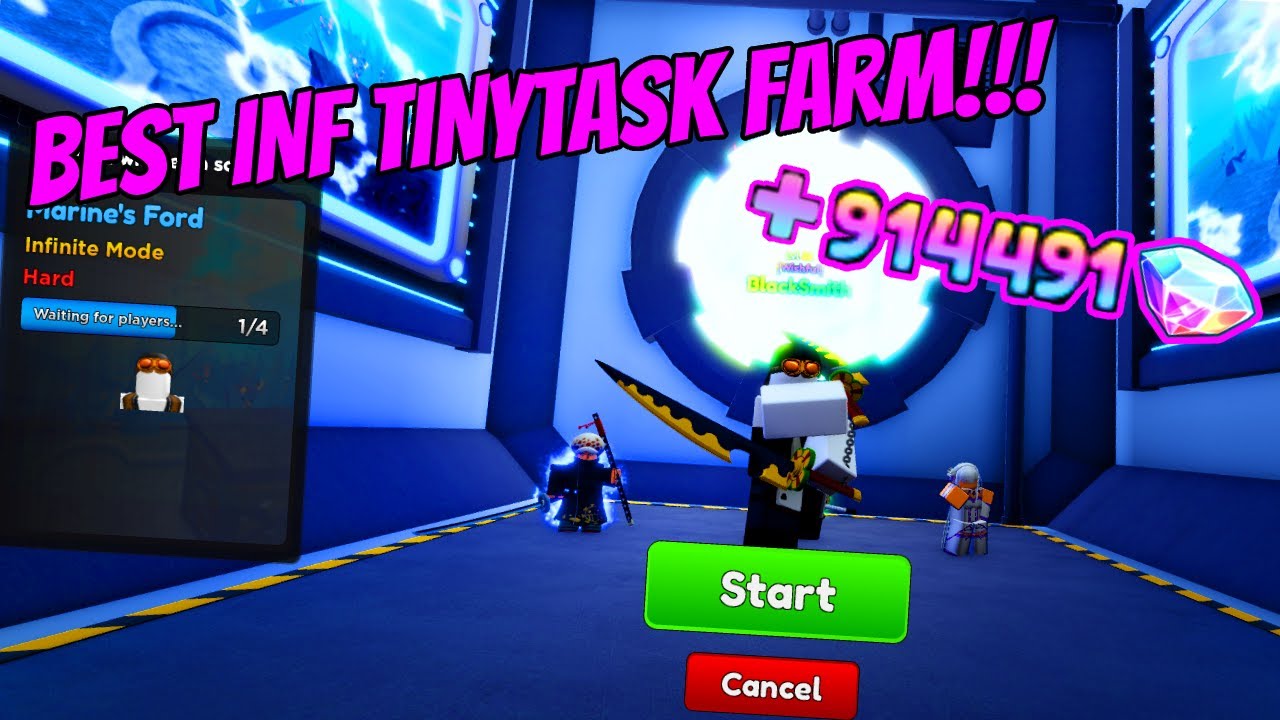 BEST OVERNIGHT TINYTASK/AUTOFARM INFINITE MODE IN ANIME ADVENTURES (UPD ...