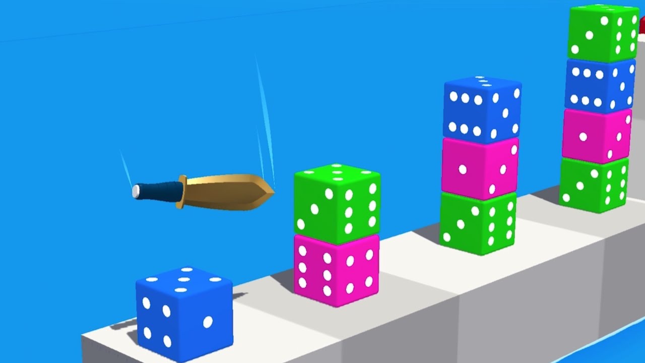 Slice it all! Very satisfying and relaxing slicing game - YouTube