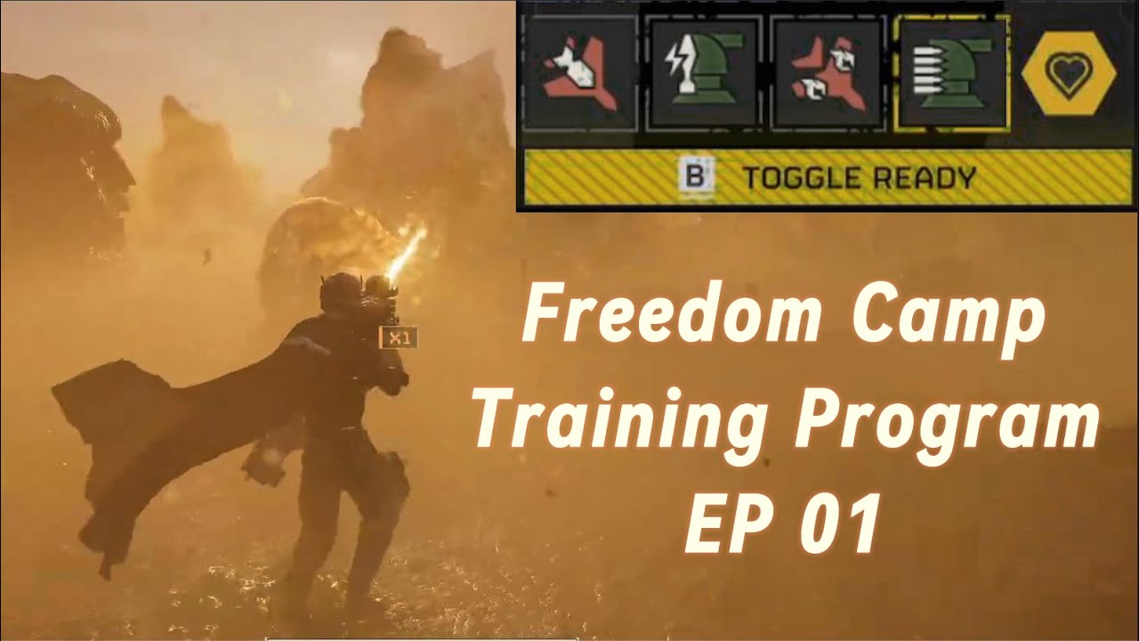 Freedom Camp Training Program EP 01 - Helldivers 2 - YouTube