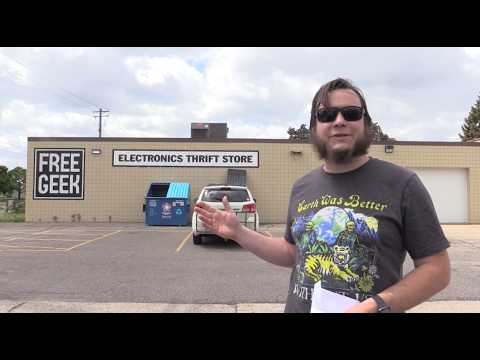 Retro Tech Galore At FreeGeek Twin Cities - YouTube