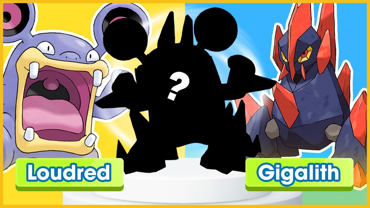 Pokemon Fusion | Loudred + Gigalith | pokemon infinite fusion challenge ...