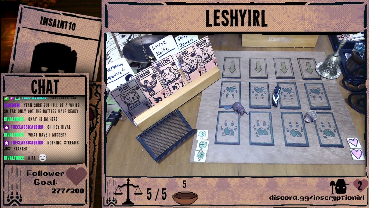 Inscryption IRL: The Reawakening (LIVE UNCUT Physical Inscryption ...