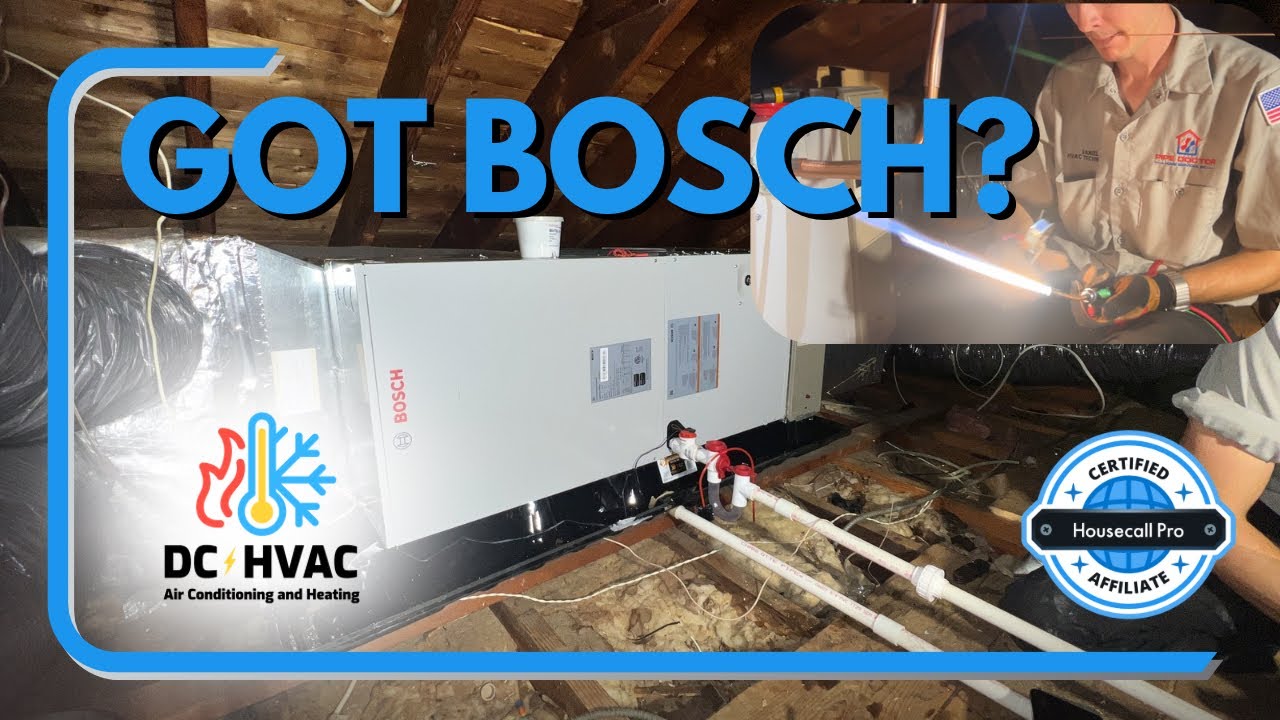 Embracing Technology in the HVAC Industry! Bosch IDS 2.0 Installation ...