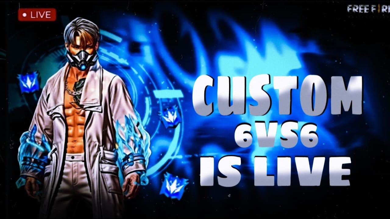 Free Fire Live Custom 6vs6 🔴 - YouTube