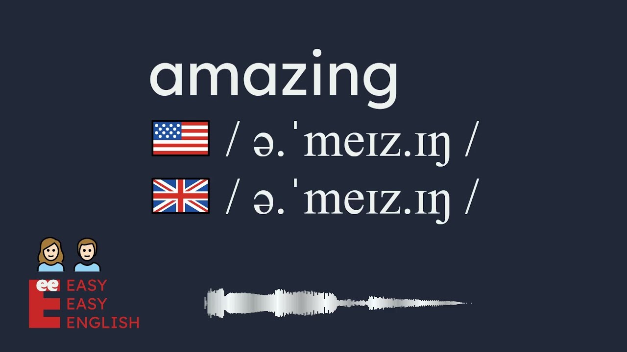 How to pronounce amazing? US English UK English IPA Audio Waveform 👩👨 ...