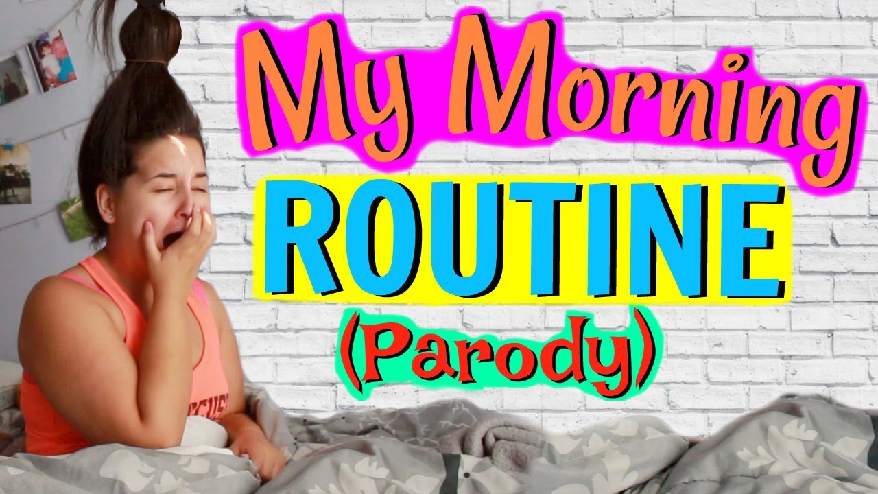 naytalie Morning Routine PARODY !! - YouTube