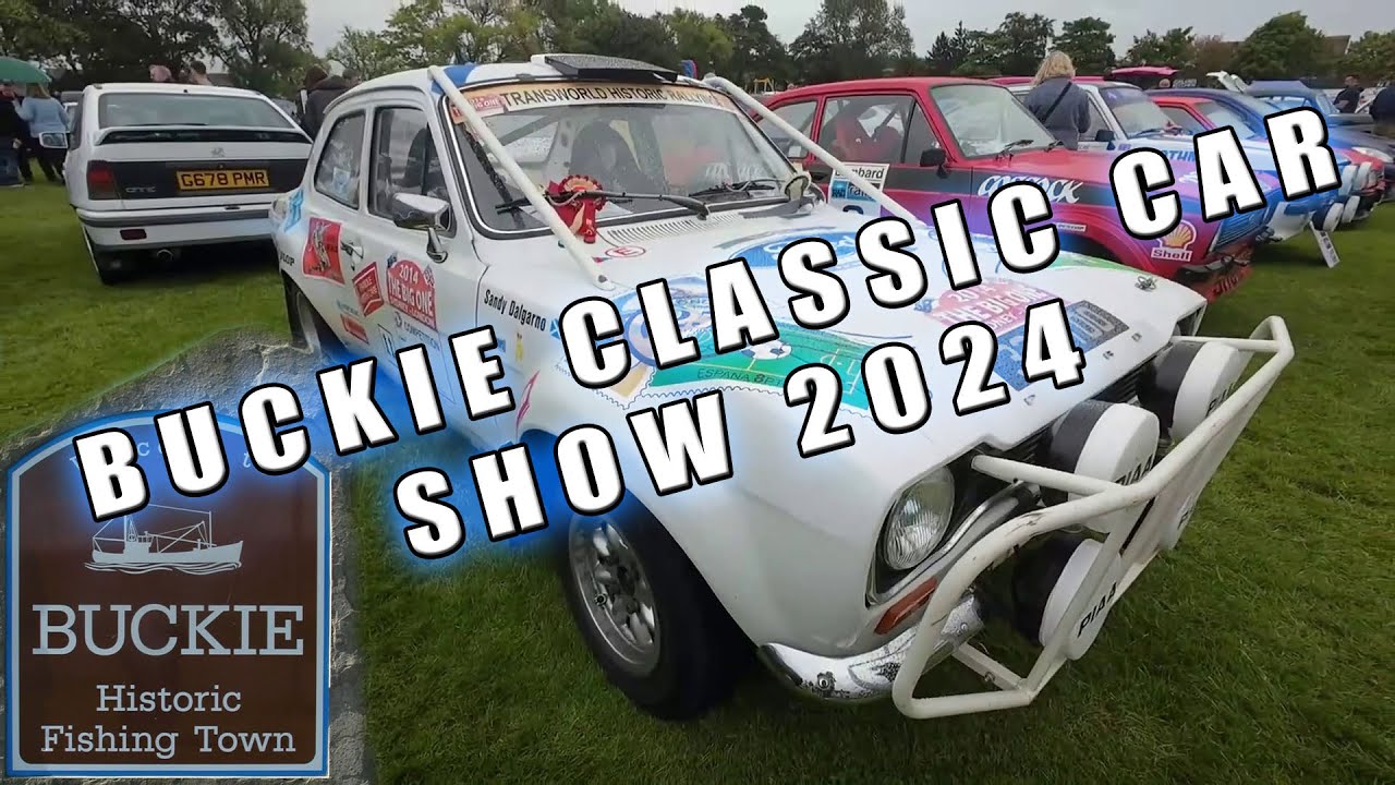 Buckie Classic Car Show 2024 - YouTube