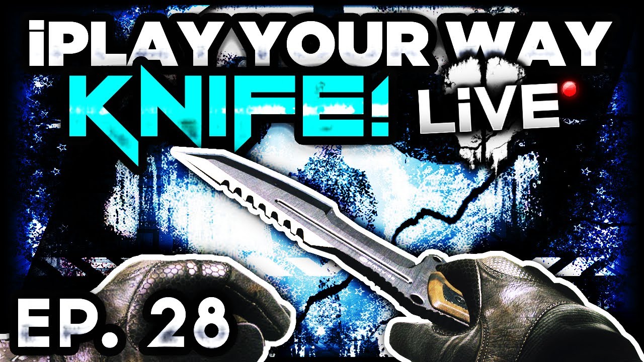 CoD Ghosts: COMBAT & THROWING KNIFE! - "iPlay Your Way" EP. 28 (Call of Duty Ghost Multiplayer ...