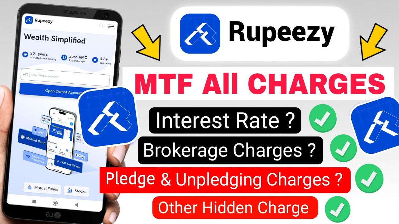 Rupeezy MTF Interest Rate & All Other MTF Charges 2025 ? Rupeezy MTF ...