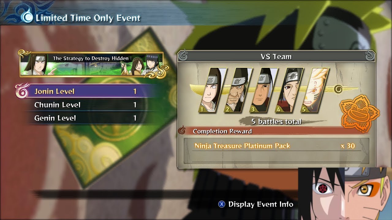 Naruto Shippuden: Ultimate Ninja Storm 4 / The Strategy to Destroy ...