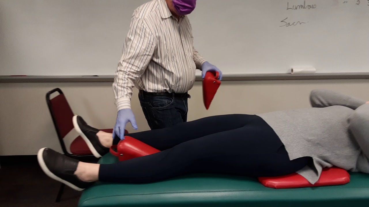 Supine SOT Leg Check and Category II Blcoking - YouTube