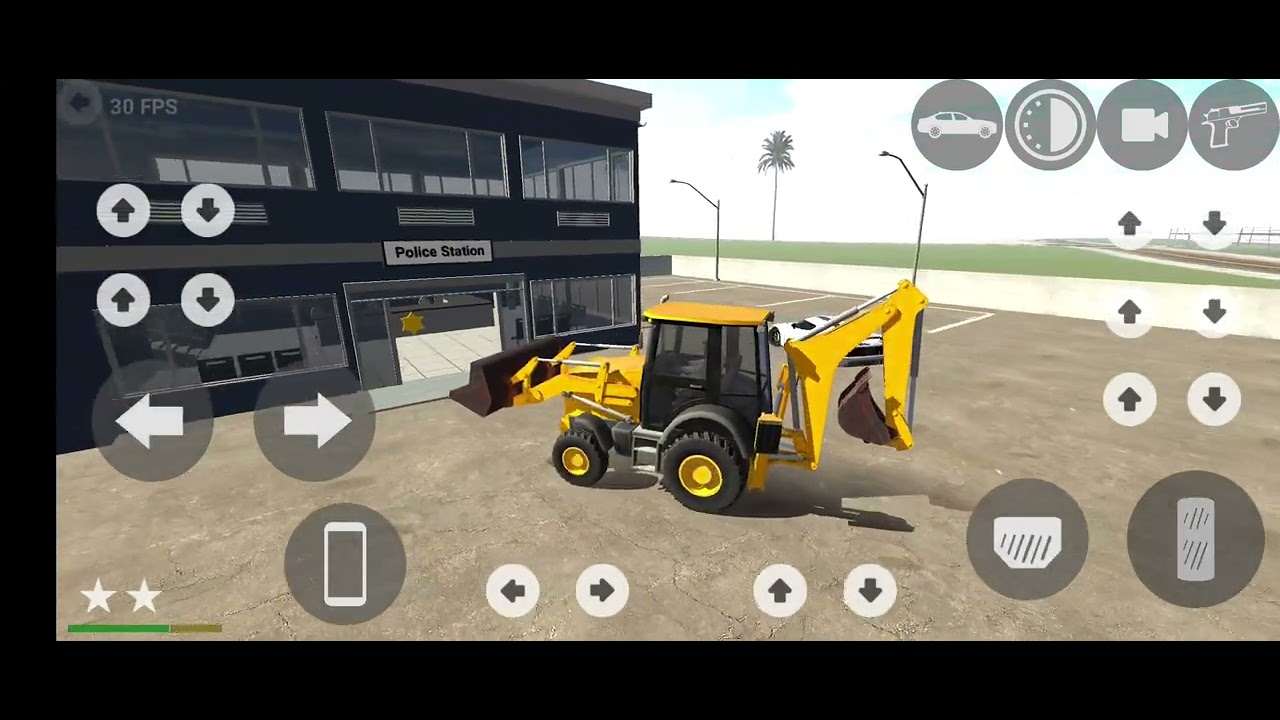 JCB enter police station 🚉⛽ - YouTube